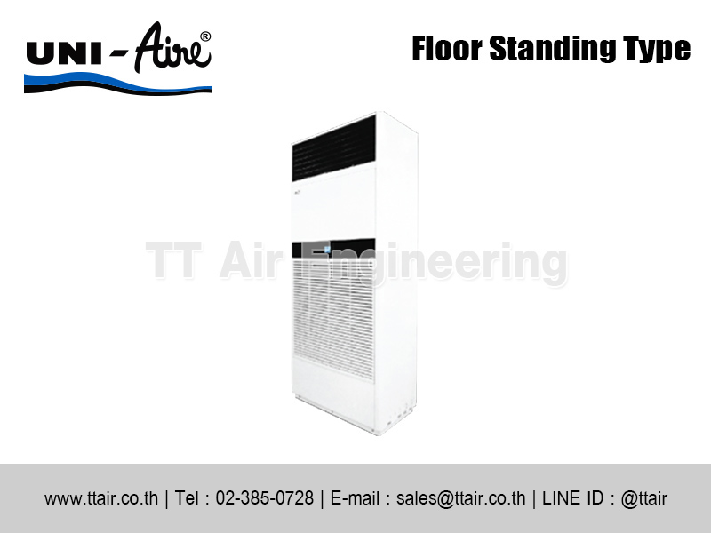 แอร์เชิงพาณิชย์ UNI-Aire Floor Standing Type (แบบคอยล์น้ำเย็น) | TT Air ...