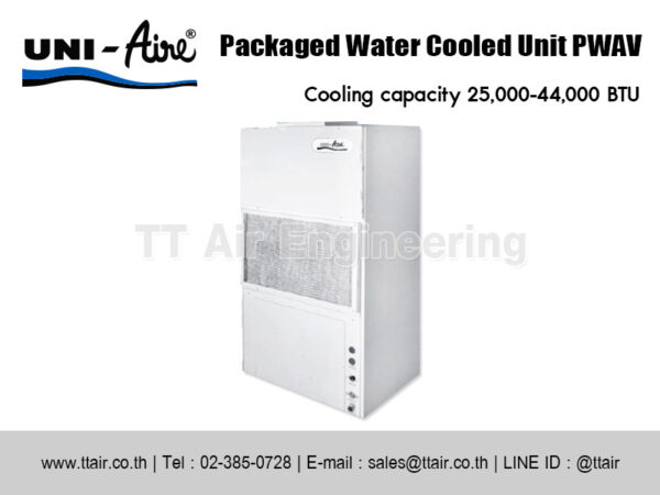 แอร์เชิงพาณิชย์ UNI-Aire Packaged Water Cooled Unit | TT Air Engineering