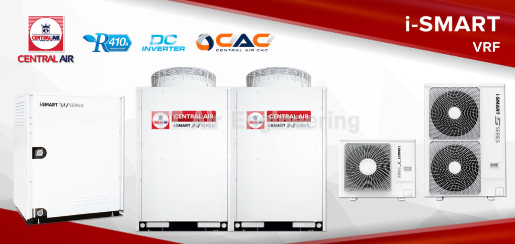 เทคโนโลยีระบบ VRF ของ CENTRAL AIR | TT Air Engineering