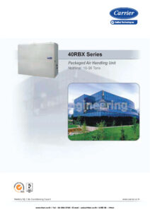 แอร์เชิงพาณิชย์ Carrier Air Handling Unit 40RBX (แบบคอยล์น้ำยา R22 ...