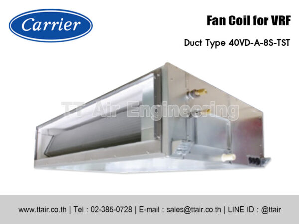 DX-coil แอร์ Carrier 40VA0-0V8-ATEE for VRF | Indoor Unit | TT Air ...