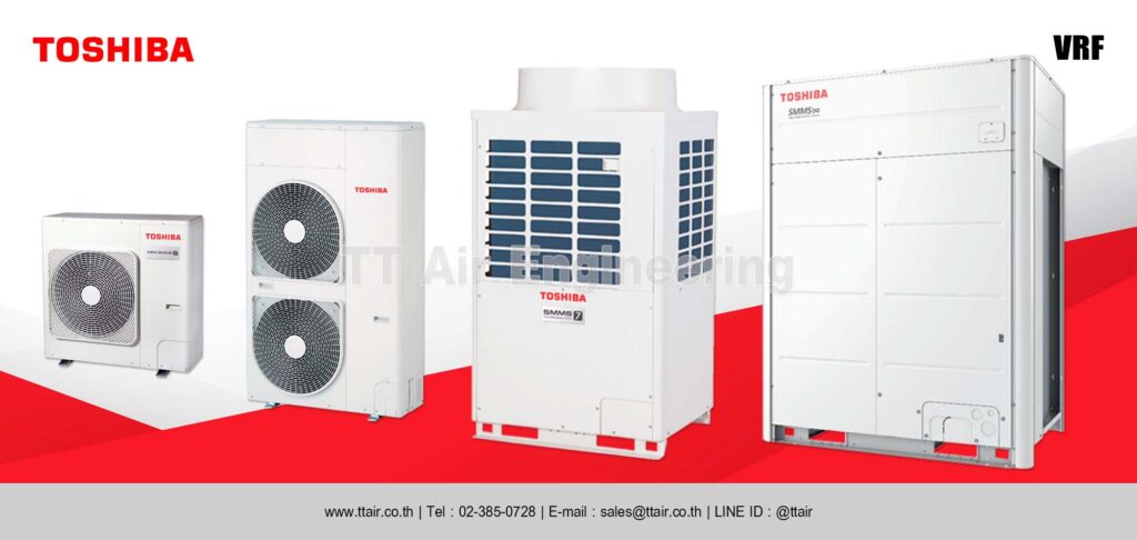 แอร์ระบบ VRV | VRF | เทคโนโลยีทำความเย็นที่มีสิทธิภาพ | TT Air Engineering