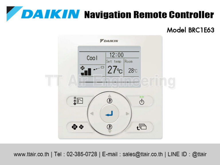 DAIKIN Navigation Remote Controller BRC1E63 | TT Air Engineering