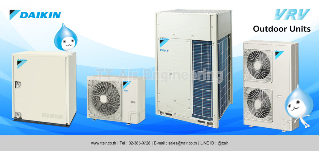 แอร์ DAIKIN ระบบ VRV | แอร์โรงงาน | TT Air Engineering