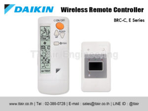 DAIKIN Wireless Remote Controller BRC-C, E Series | TT Air Engineering