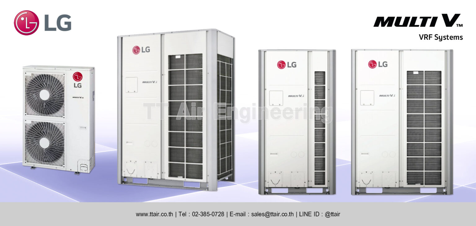แอร์ระบบ VRV | VRF | เทคโนโลยีทำความเย็นที่มีสิทธิภาพ | TT Air Engineering