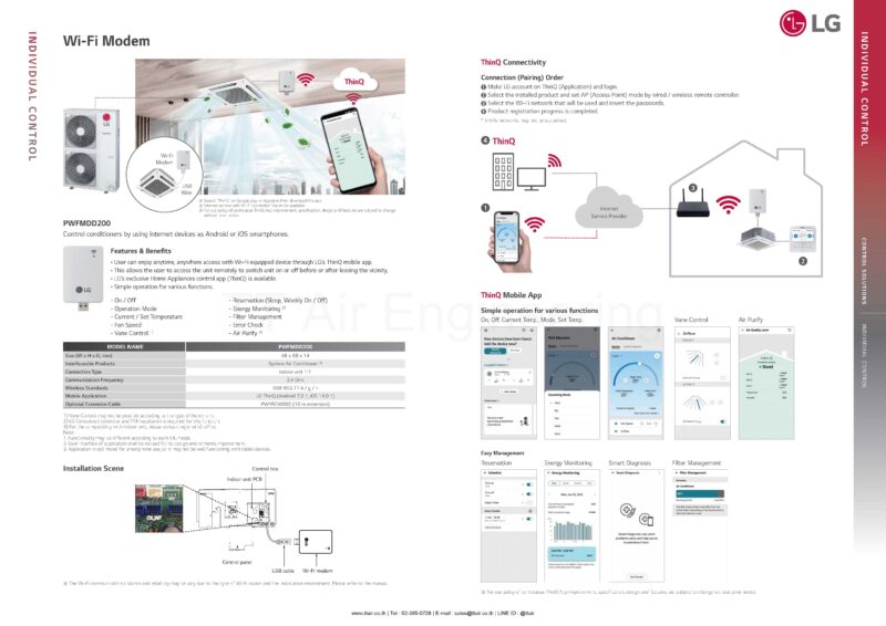 LG Wi-Fi Modem PWFMDD200 | TT Air Engineering