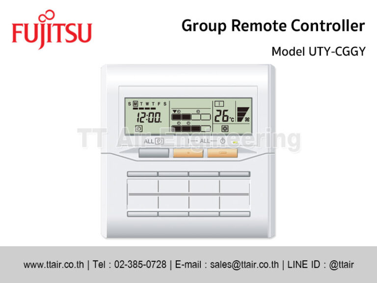 FUJITSU Group Remote Controller UTY-CGGY | TT Air Engineering